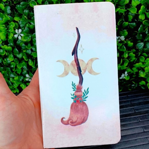 Source Unknown | Office | Notebook Journal Triple Moon Broom | Poshmark